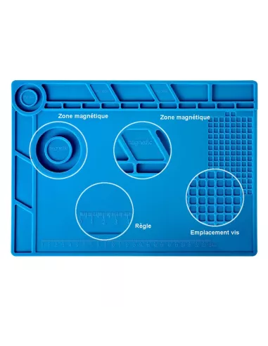 Antistatic and magnetic repair mat 25 x 35 cm | Ibroz