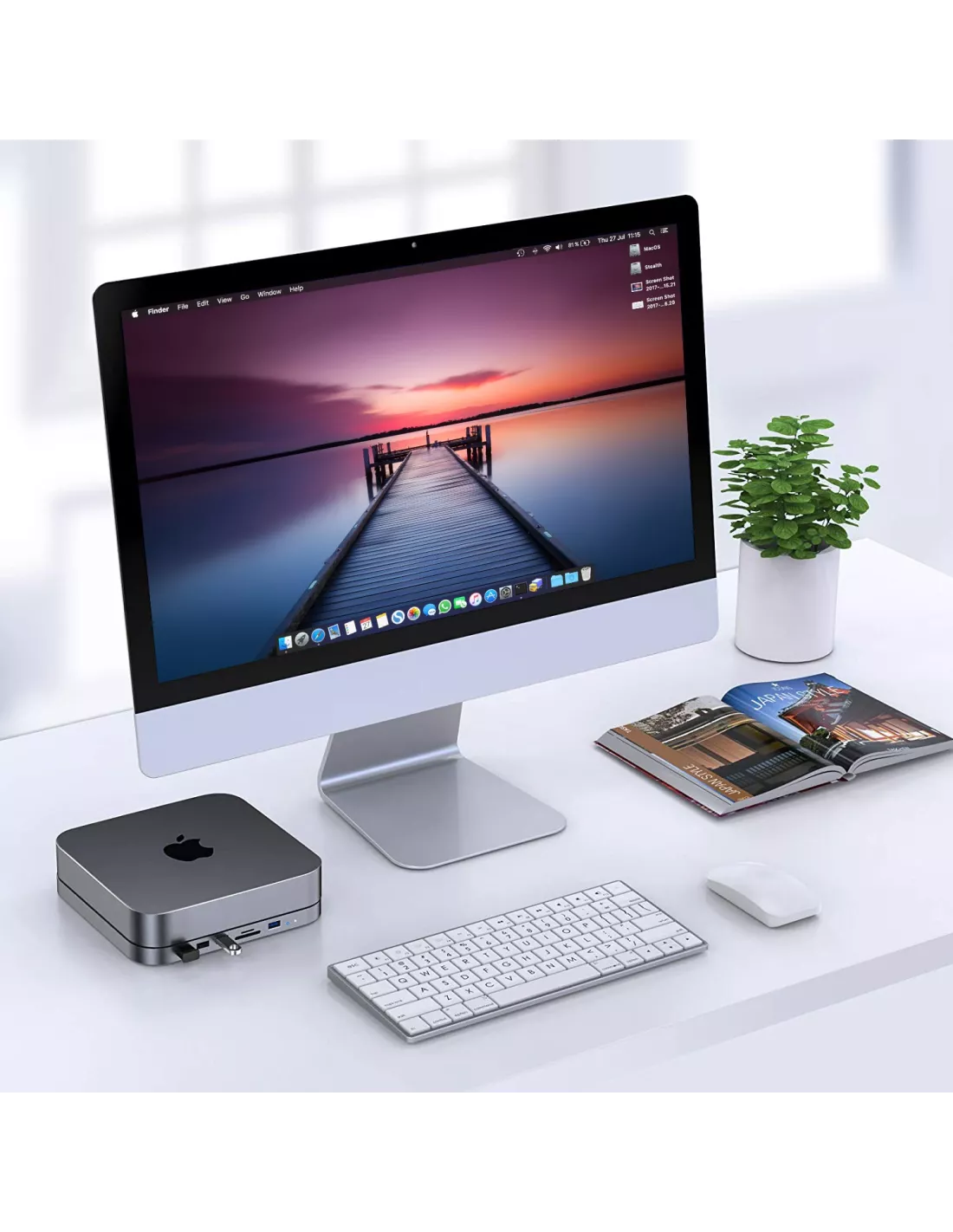 Dock MC25 Memory Expansion SATA SSD / HDD 2.5'' and HUB 6 in 1 USB-...